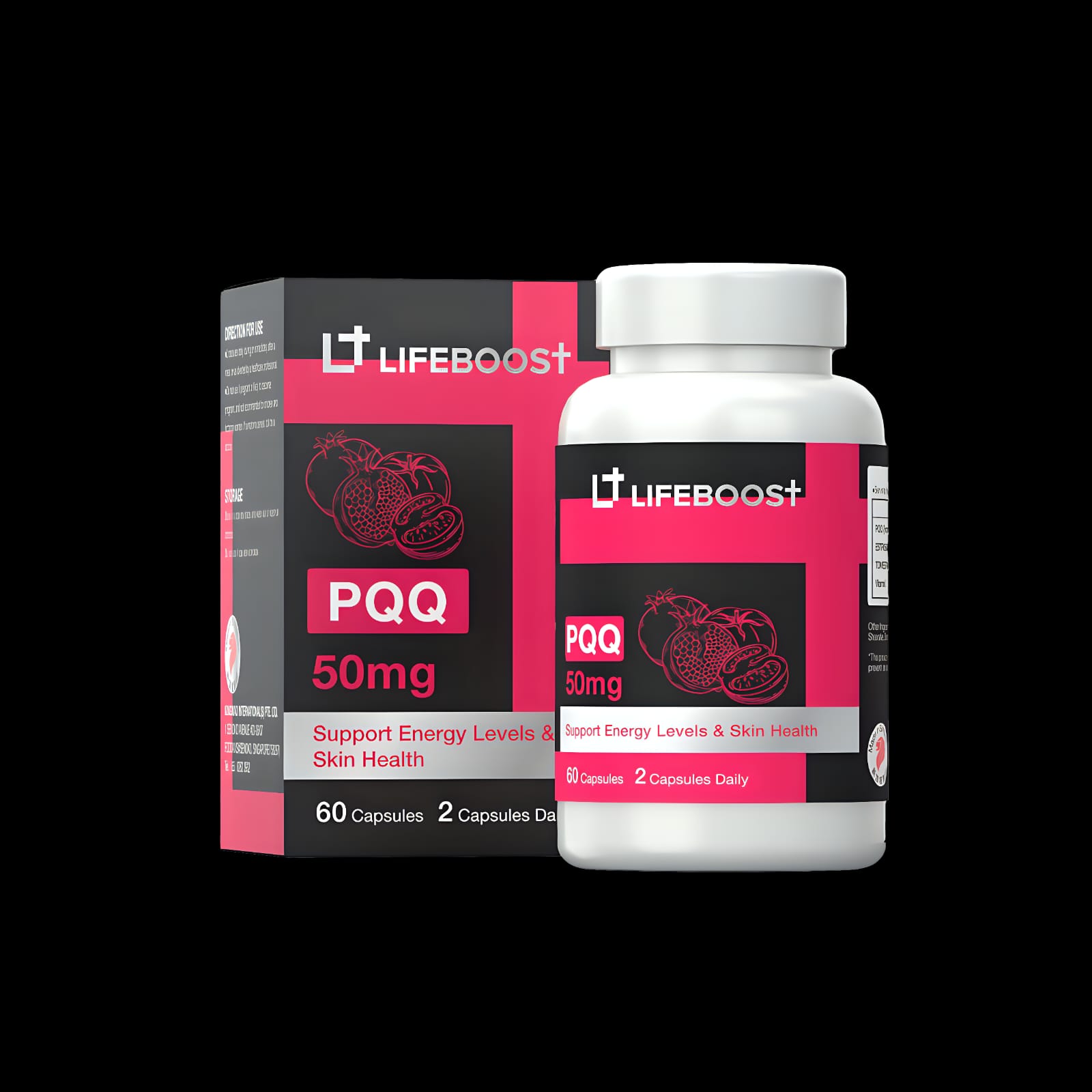 Lifeboost PQQ Youth Renewal, 60 capsules. – Threeleaf Learning Center